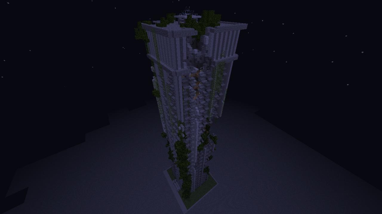 Apocalyptic Hotel/Tower Minecraft Map