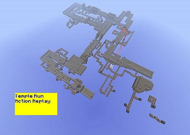 Temple Run 2 Action Replay Minecraft Map