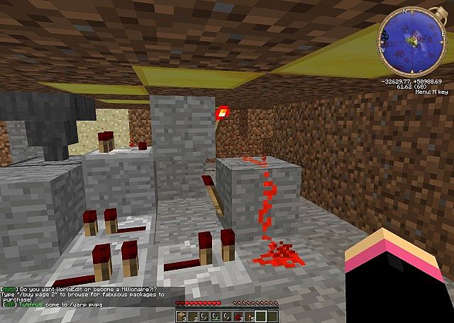 Redstone Key Simple and Compact Minecraft Map