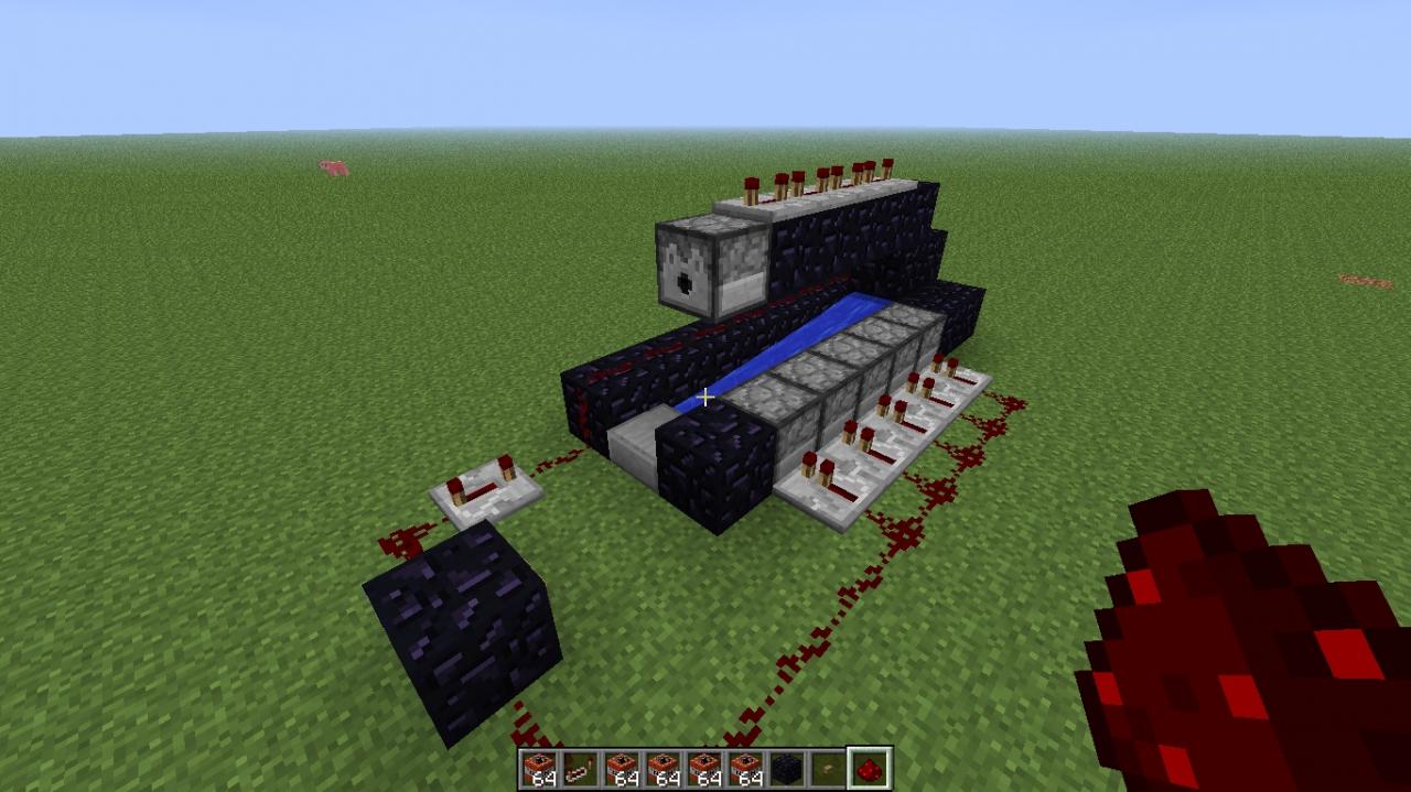 Automatic TNT Cannon Minecraft Map