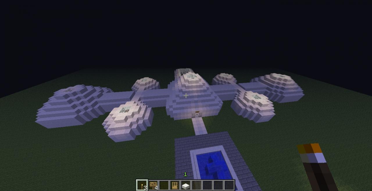 Quartz Base Minecraft Map