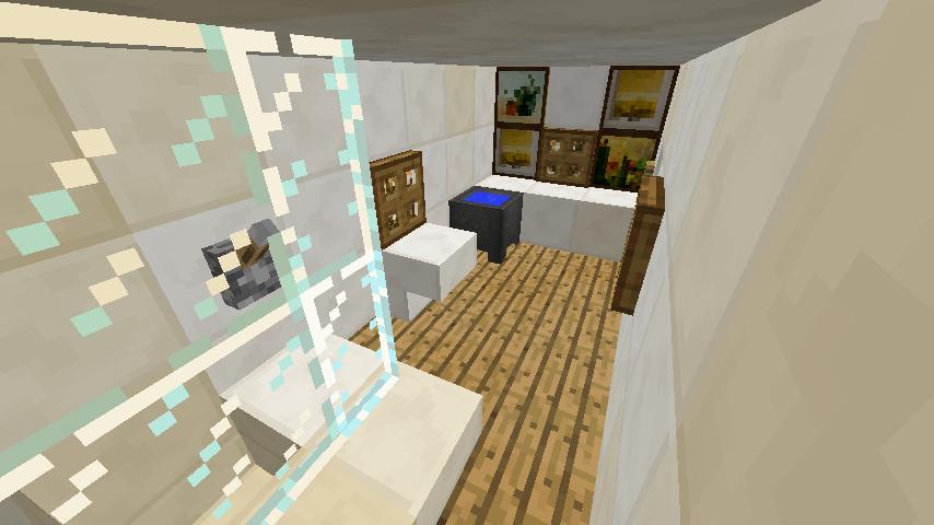 Raven hillside manor - a modern house Minecraft Map