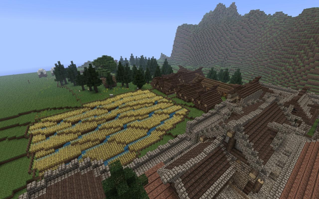 Wulfsport- Medieval map + Download! Minecraft Map