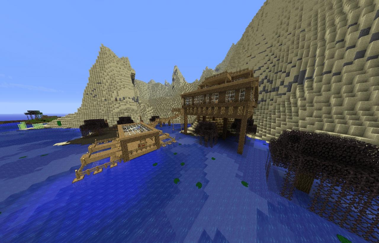 Beach House Minecraft Map