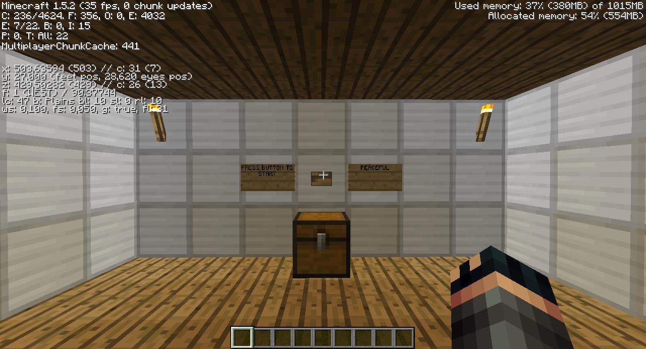 TNT run challenge Minecraft Map