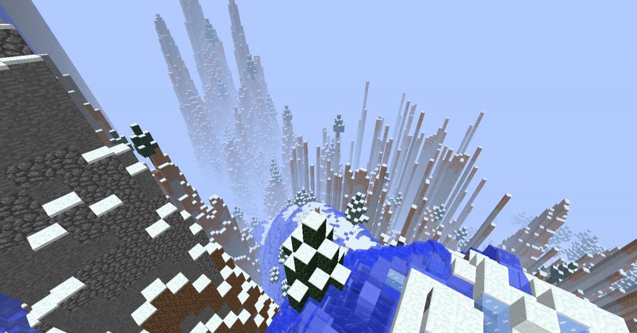 Winter Landscapes(Usable On Servers) Minecraft Map