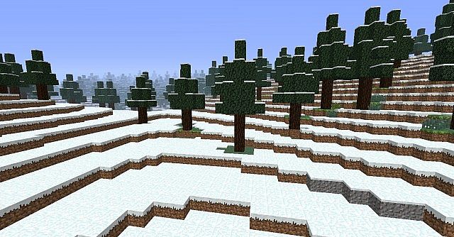 Winter Landscapes(Usable On Servers) Minecraft Map