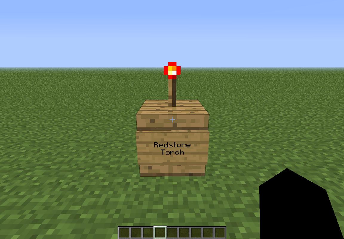 Minecraft Redstone Torch Papercraft