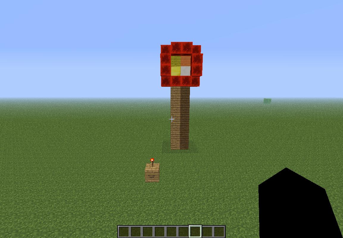 3D Art: Redstone Torch Minecraft Map
