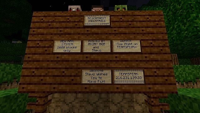 Resentment Industries MINECRAFT Minecraft Server