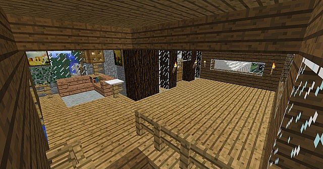 Cabin with Porch Minecraft Map