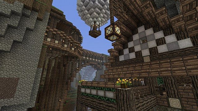 Mountain City Minecraft Map