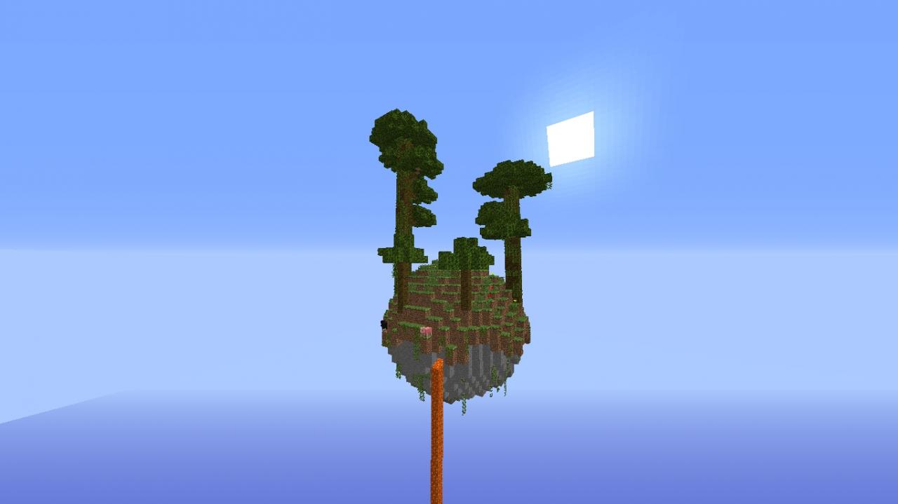 epic sky block Minecraft Map