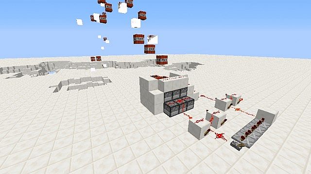 Awesome TNT Cannon Minecraft Map