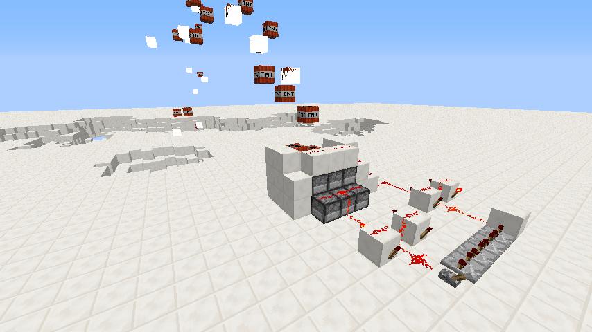 Awesome TNT Cannon Minecraft Map