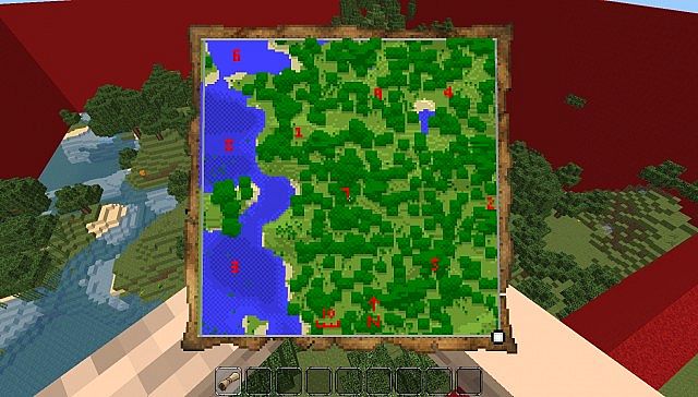 Orienteering Minecraft Map