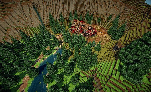 Greenwood Farm [Sneak peak of the Unity adventuremap] Minecraft Map