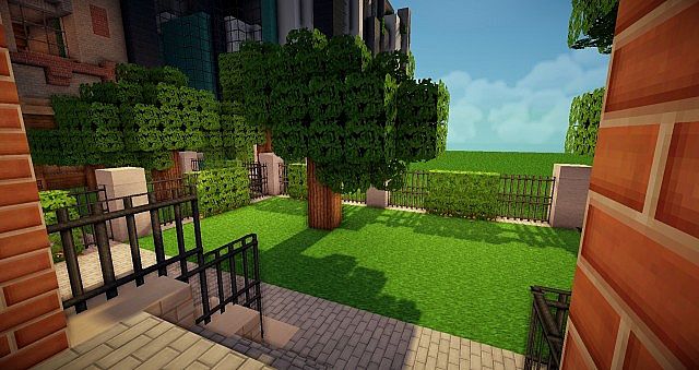 London styled townhouses Minecraft Map