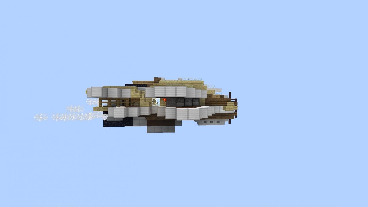 Attack Boat Airship Minecraft Map