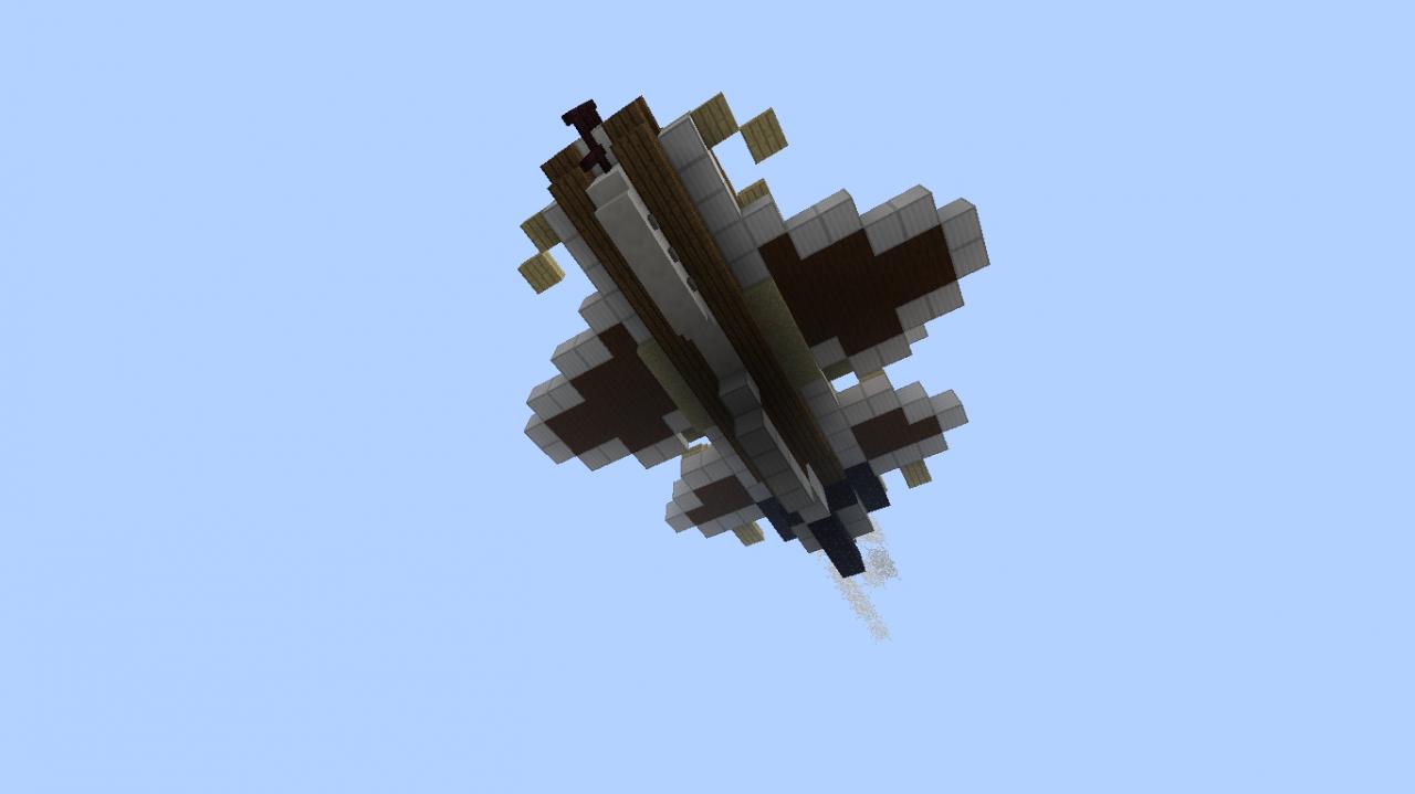 Attack Boat Airship Minecraft Map