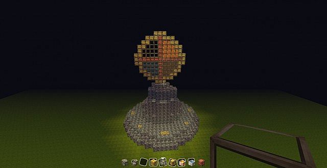 elemental statue Minecraft Map
