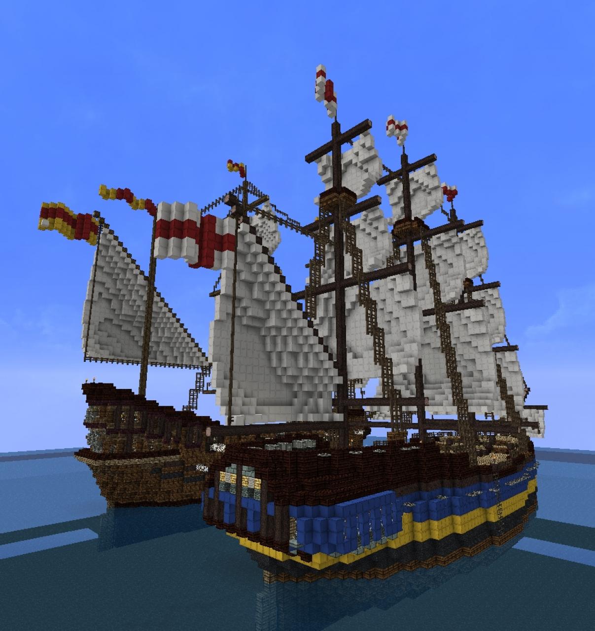 Sea Battle Minecraft Map