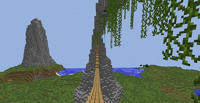 Natural themed Stone Arch Minecraft Map