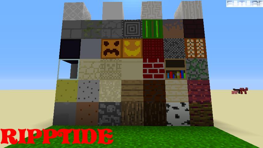 RIPPTIDE-Flat- tex Pack, New Download! Minecraft Texture Pack