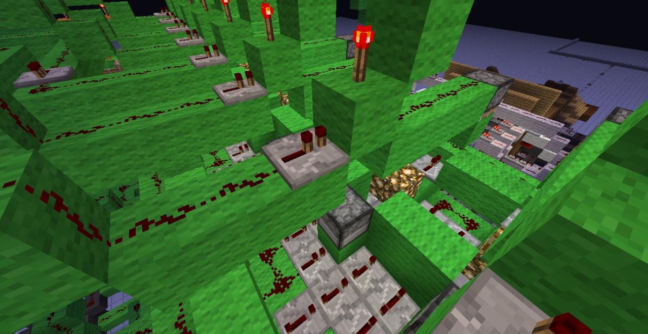 Minecraft redstone minigame - Avoid the arrows Minecraft Map
