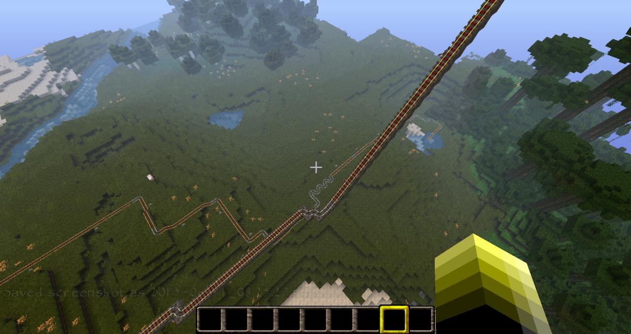 epic roll-o-coaster Minecraft Map