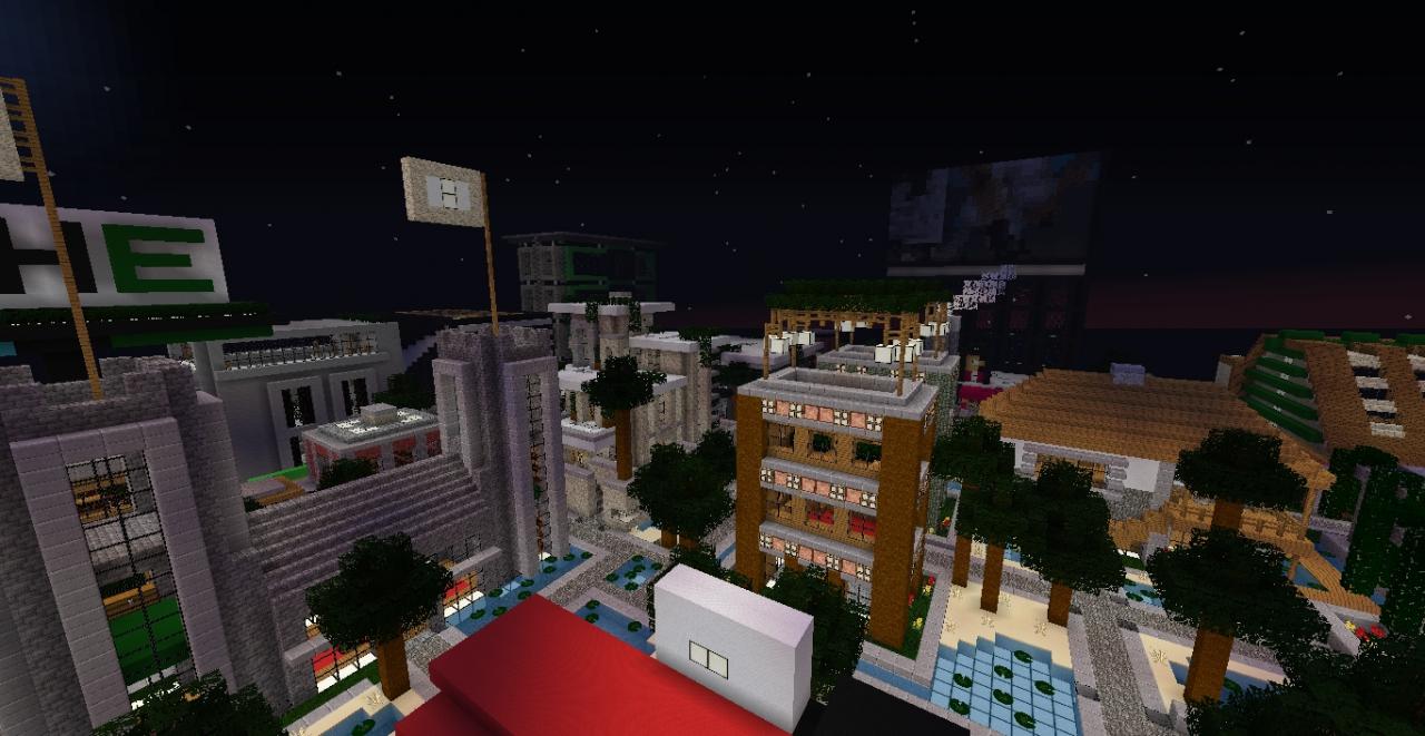 Modern Minecraft City (Version 1.0) (6/9/13) Minecraft Map