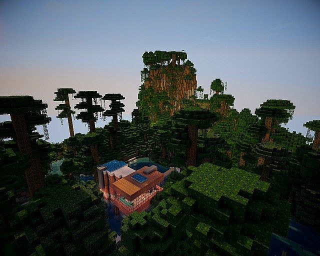 Amazonia- A Jungle TreeHouse Minecraft Map