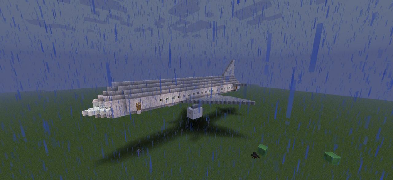 Minecraft Plane Minecraft Map