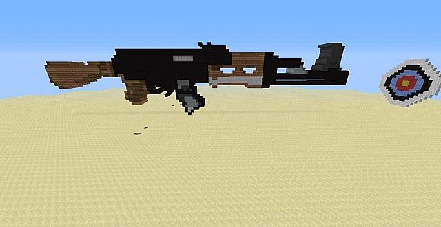 Minecraft working AK47 Minecraft Map