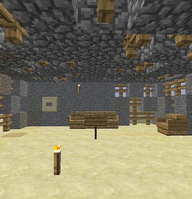underground bunker Minecraft Map