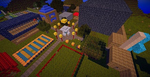 Towny Town Minecraft Map