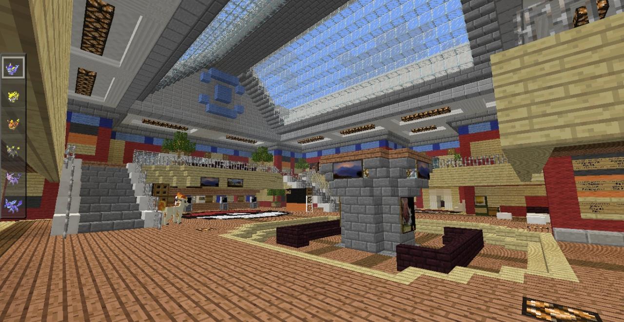 Big Pokécenter Minecraft Map