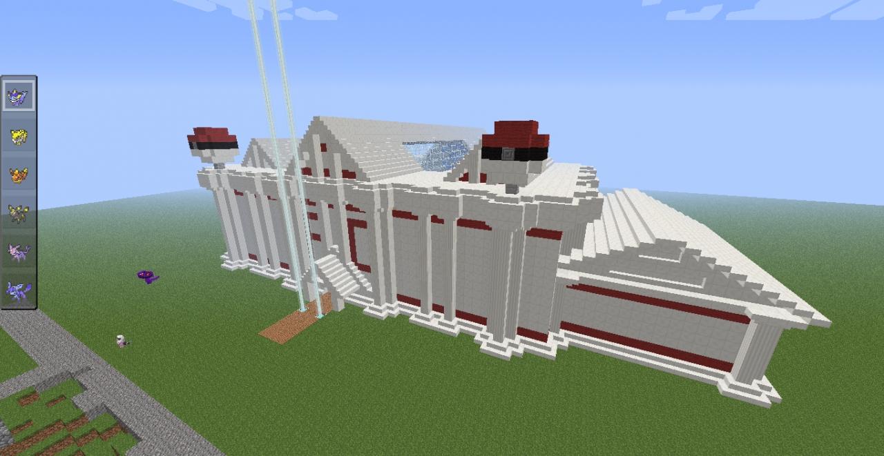 Big Pokécenter Minecraft Map