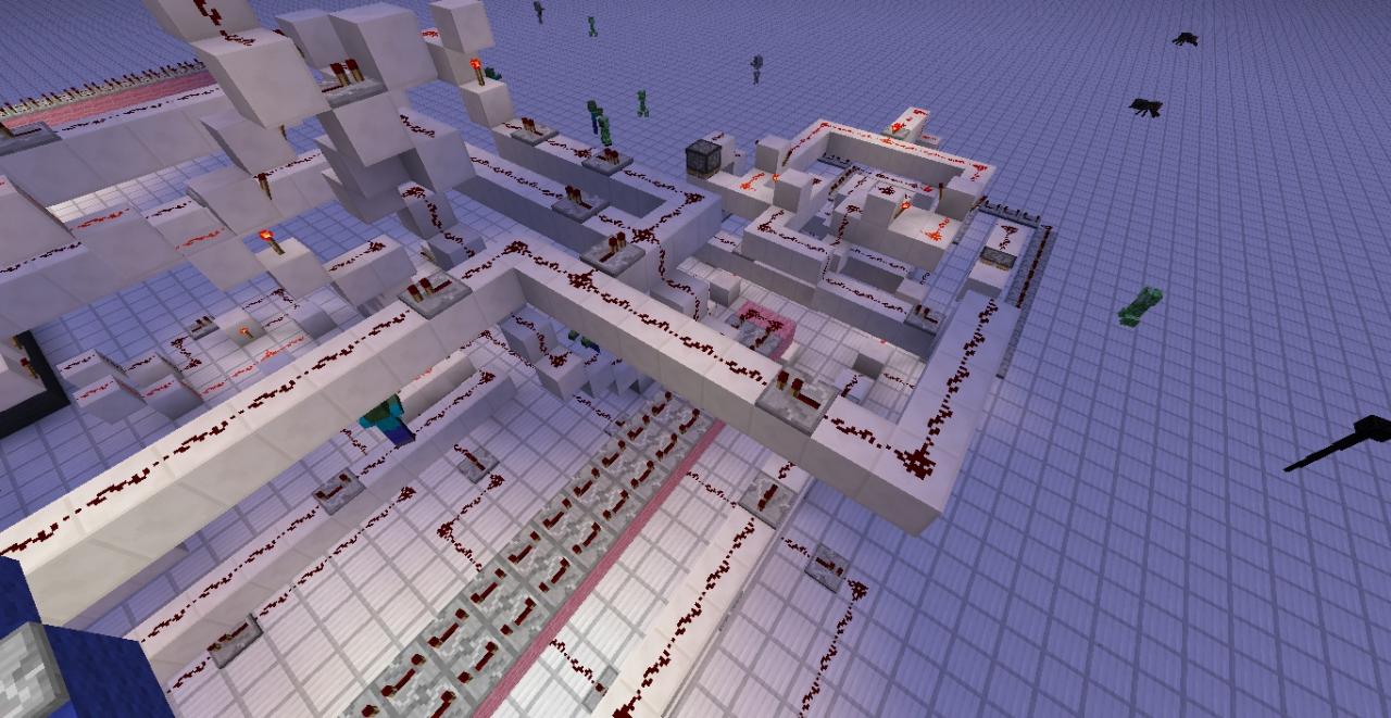 Redstone Minigame - Chicken Gravity Multiplayer Minecraft Map