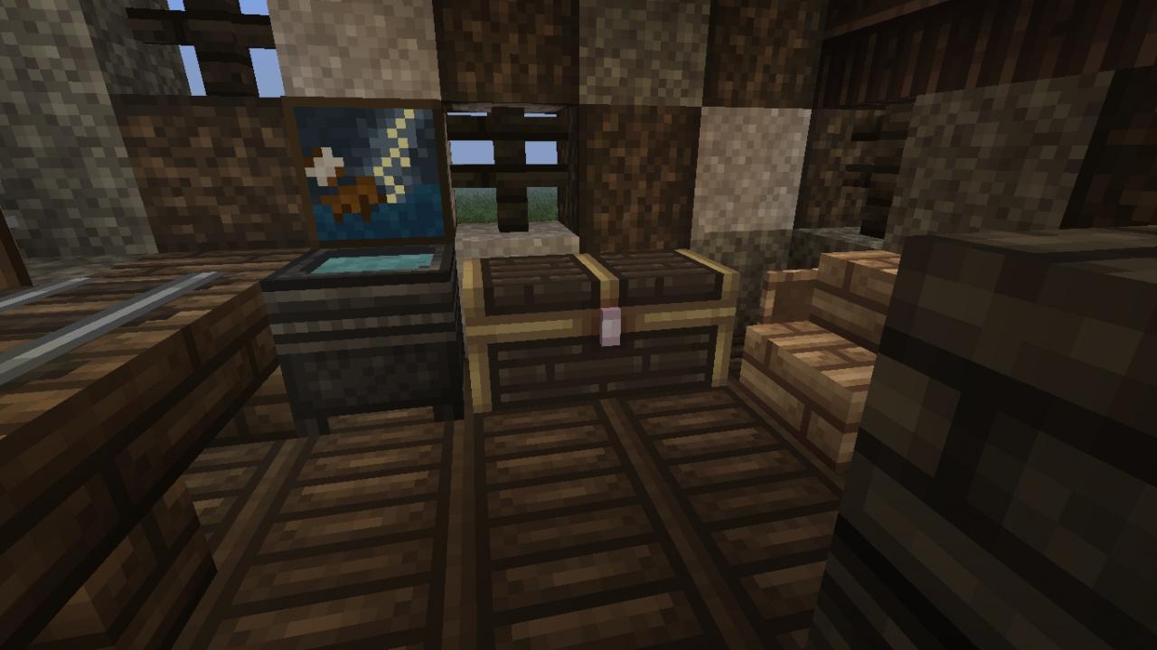 Crooked house Minecraft Map