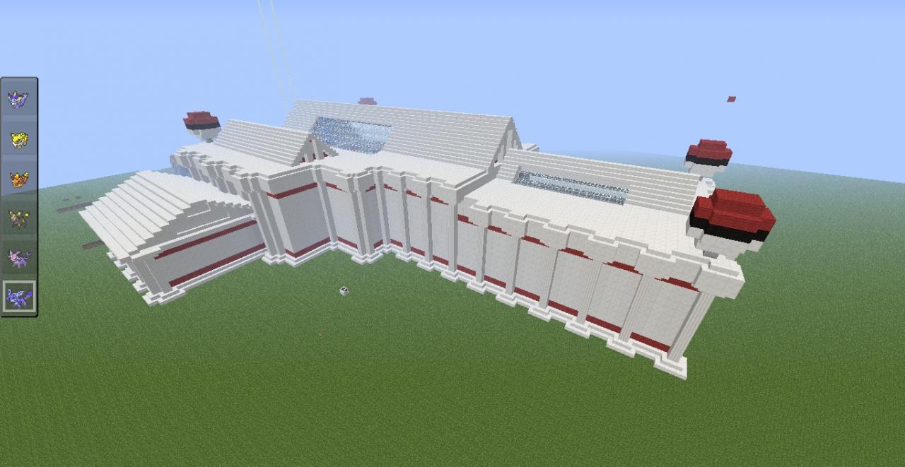Big Pokécenter Minecraft Map