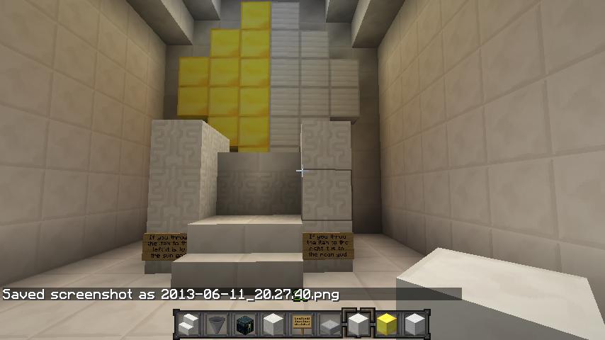 Temple of the sun and moon schematic Minecraft Map