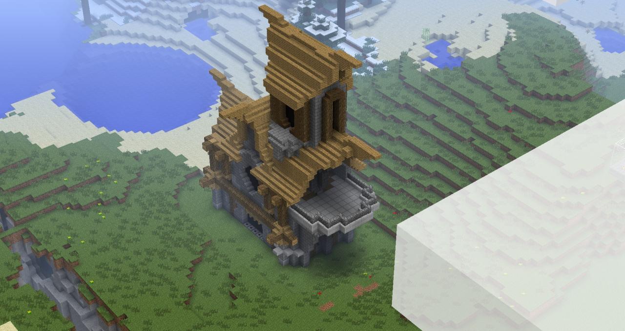 Elvish House Minecraft Map