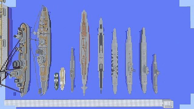 WW2 Naval Armada Minecraft Map