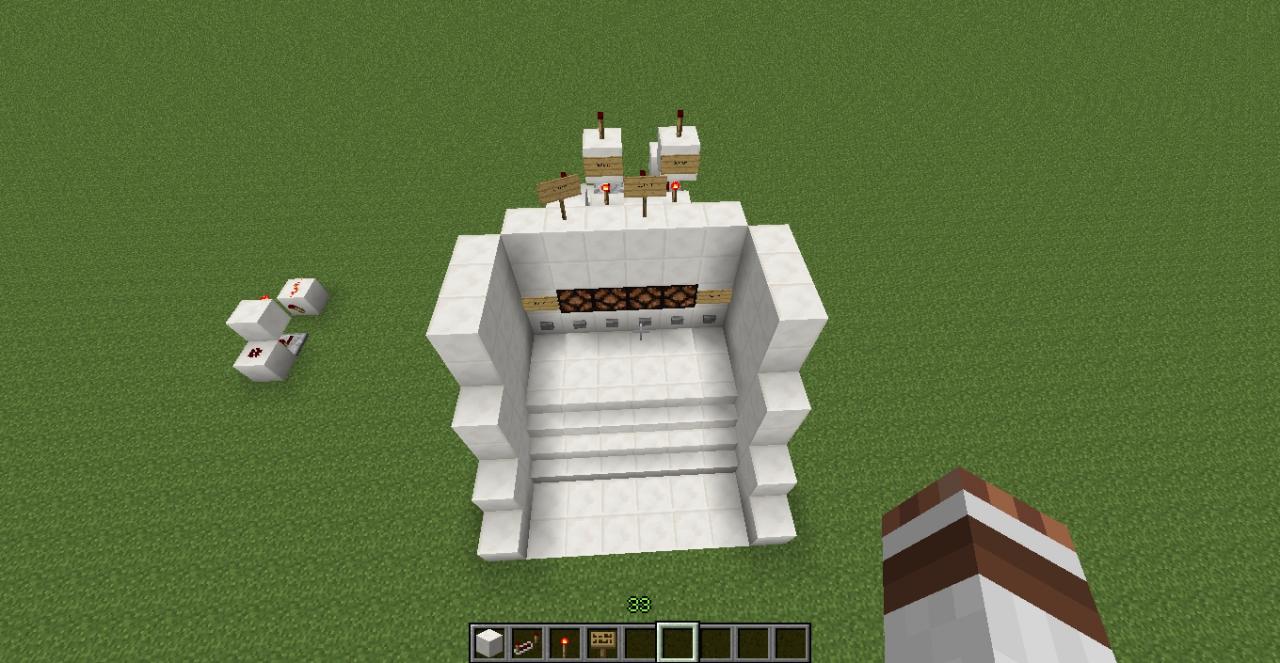 Minecraft Button Selector Panel Schematic Download Minecraft Map