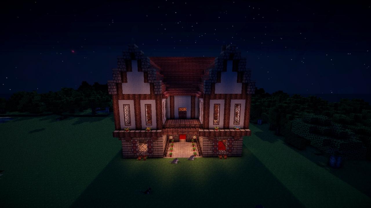 Large Manor House Minecraft Map