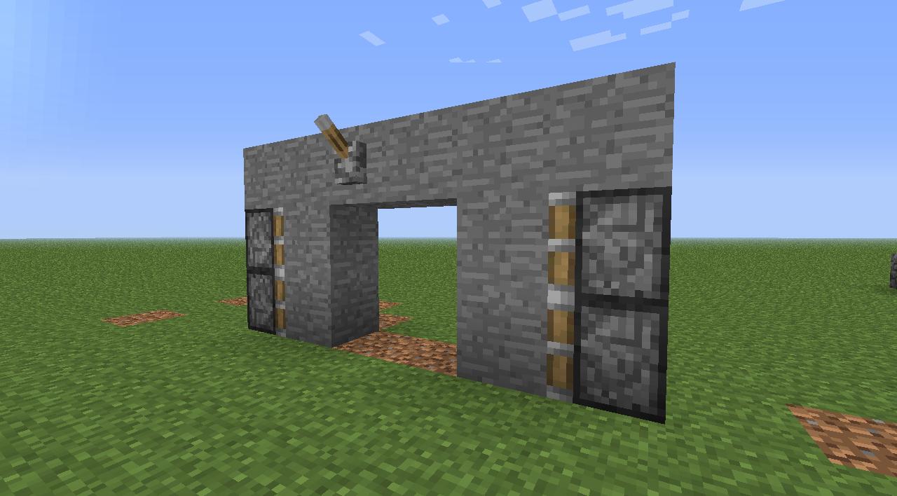 Very Simple Piston Door Minecraft Map