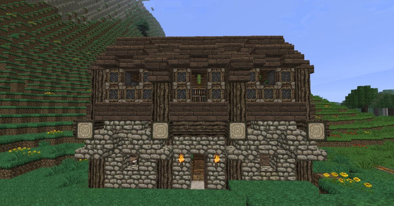 Tudor Medieval Style House Minecraft Map