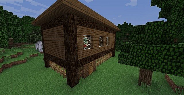 Wooden Shack House Minecraft Map