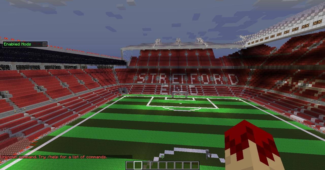 manchester united soccer staduim! Minecraft Map